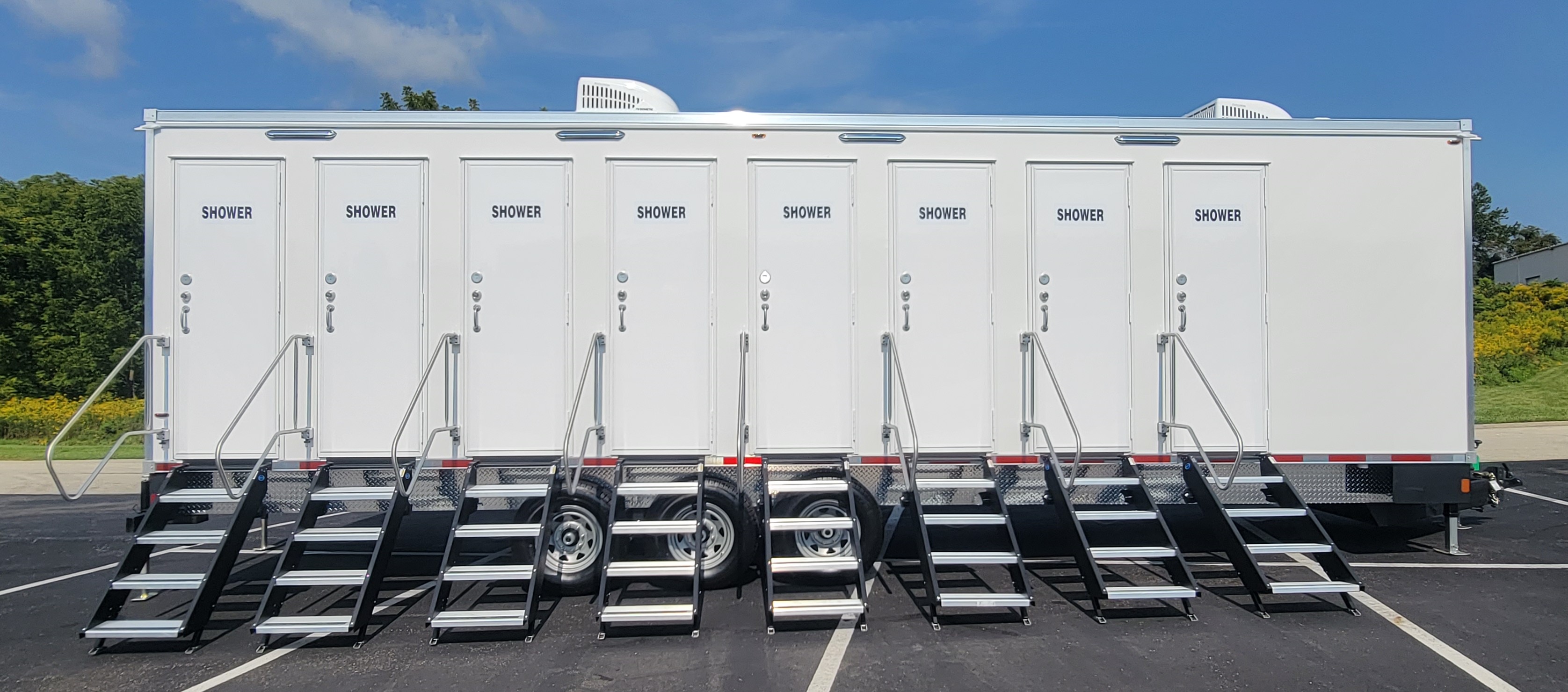 PRO Series Shower Trailers | Lang Specialty Trailers-Shower Trailers ...
