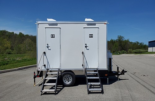 Combo Restroom and Shower Trailers for Sale