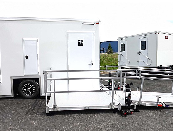ADA restroom trailers